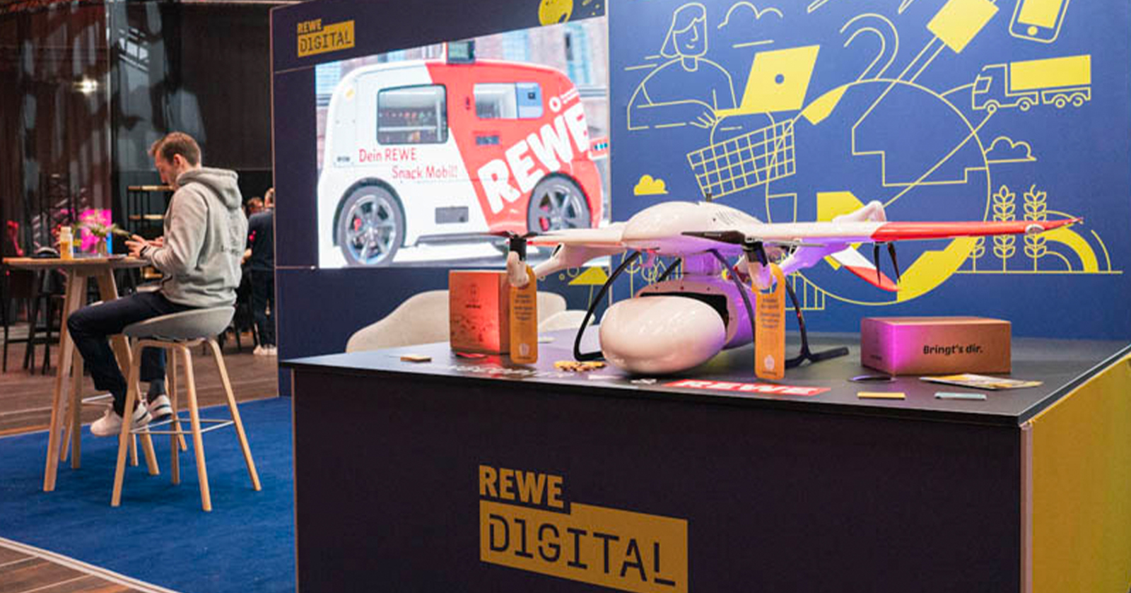 We are the largest IT organization in the entire REWE Group.